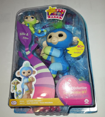 Fingerlings BFF Collection Billie & Aiden 40 Sounds Batteries Included ...
