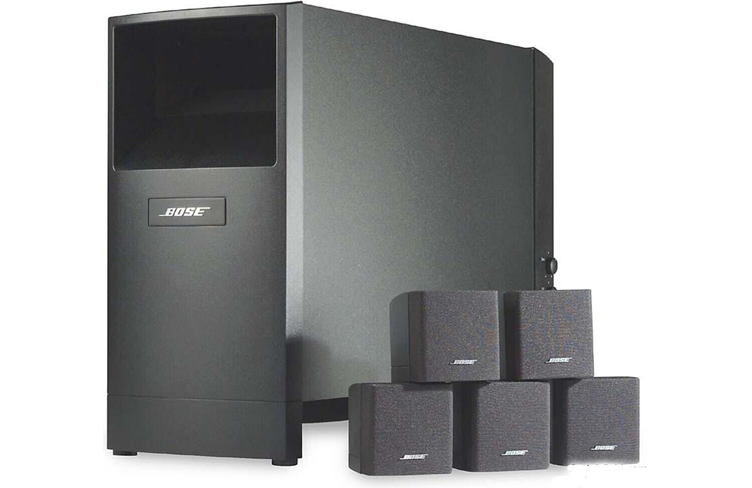 Bose Acoustimass 6 Series III Black Home Theater Speaker System ...