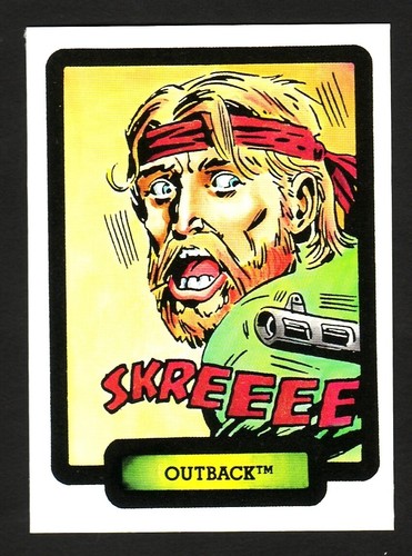 1987 THE G.I. JOE FILES BASE CARD 7 OUTBACK | eBay