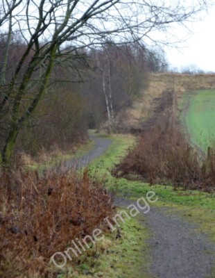 Photo 6x4 Stockley Trail footpath Rylah South of Stockley Farm, the ...