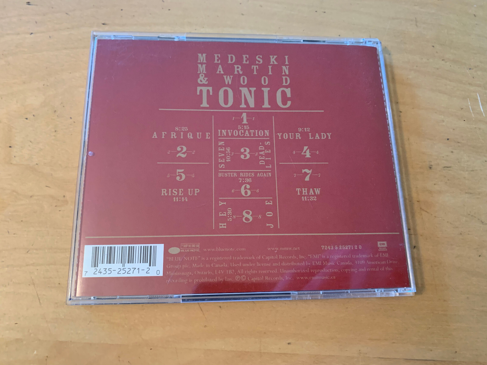 Tonic by Medeski, Martin & Wood (CD, May-2000, EMI) for sale online | eBay