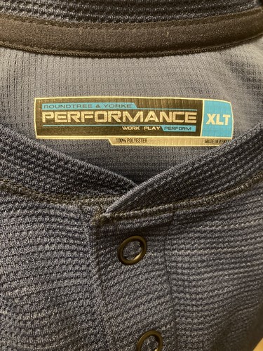 Men's XLT Roundtree and Yorke Performance Work Play Perform 100% ...