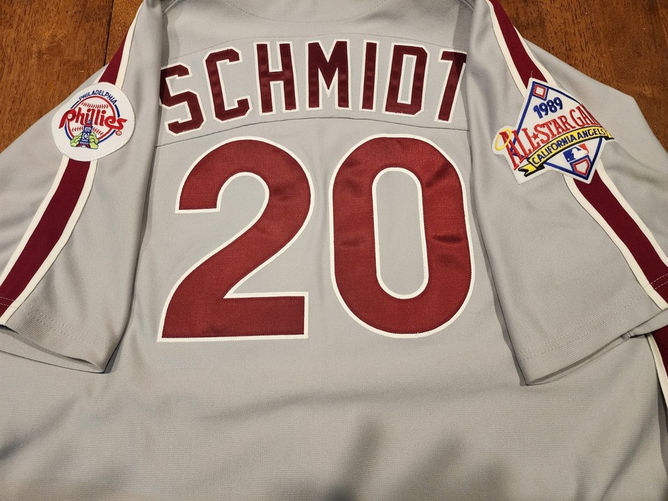 Mitchell & Ness Philadelphia Phillies Mike Schmidt 1989 All-Star Game ...