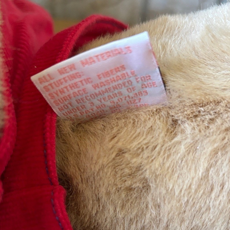 Vintage Mango Peek A Boo 17" Teddy Bear "Boo" Magnetic Paws Wind Up ...