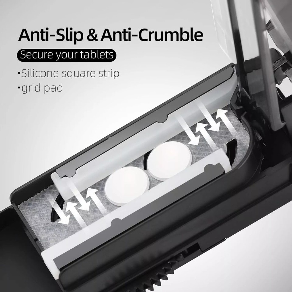 2 x Pill Splitter with Blade for Pill Pill Tablet Cutter for Small or ...