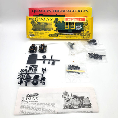 HO Scale - Roundhouse Climax Locomotive Kit #2773 Moose Jaws Lumber NIB ...