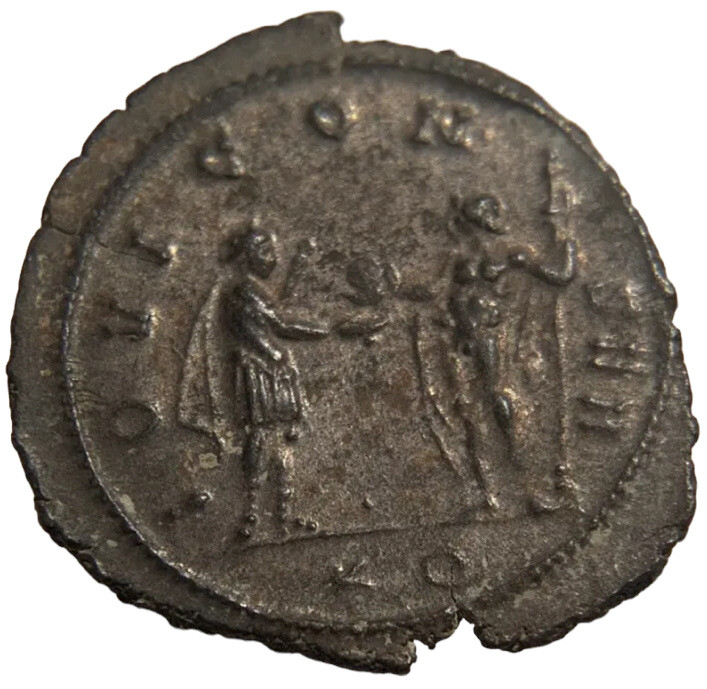 Rare 300AD Roman Empire AE2 War Coin 22mm Aurelian Antoninoanis AD 270 ...
