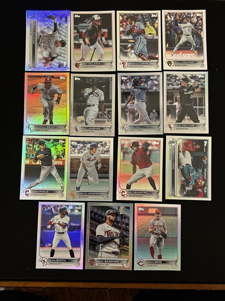 2022 Topps Update RC Parallel Lot Rainbow Foil Lot of 31 No Dupes | eBay