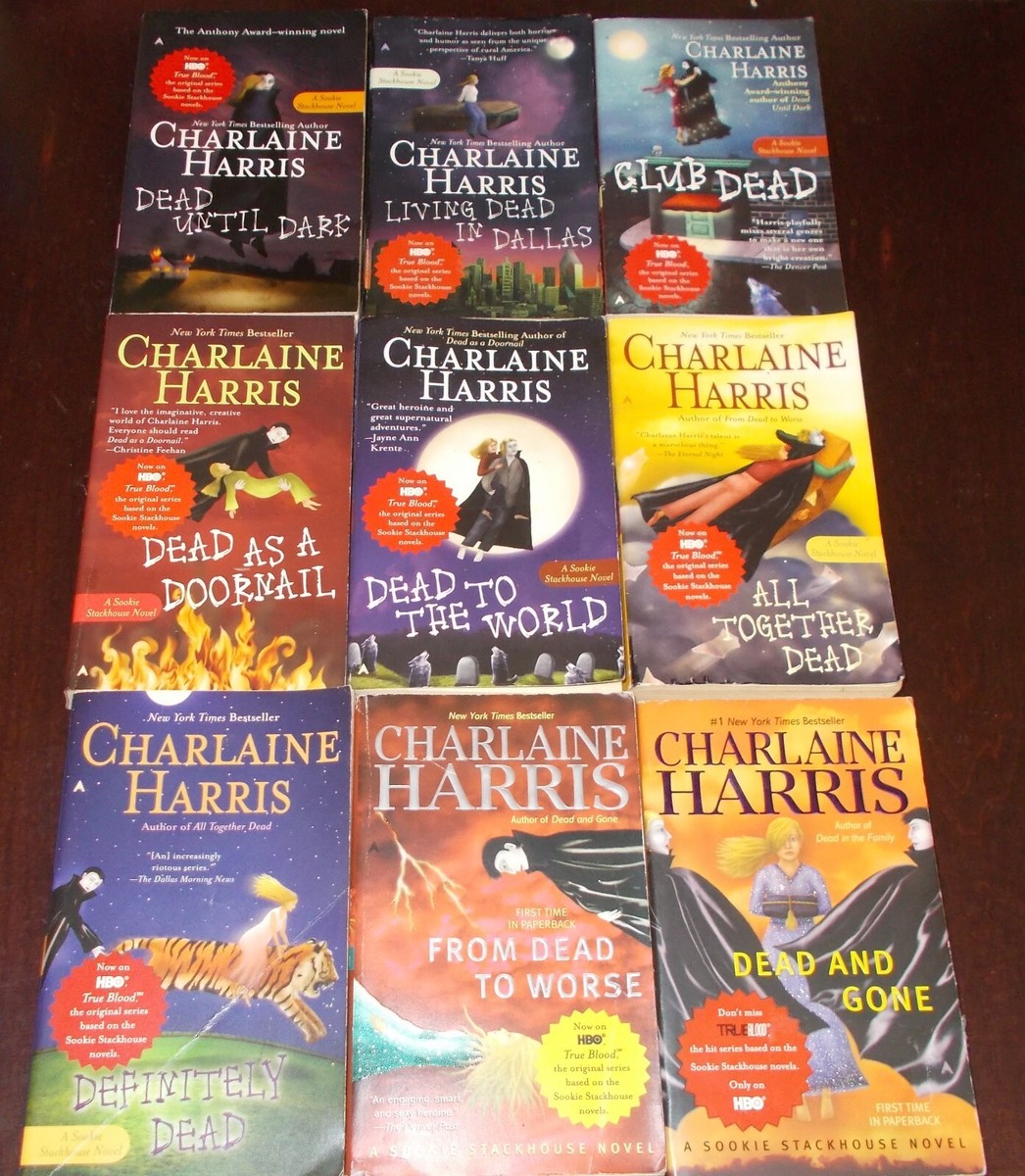 Charlaine Harris Sookie Stackhouse Series True Blood / 4 Zo Goed Als