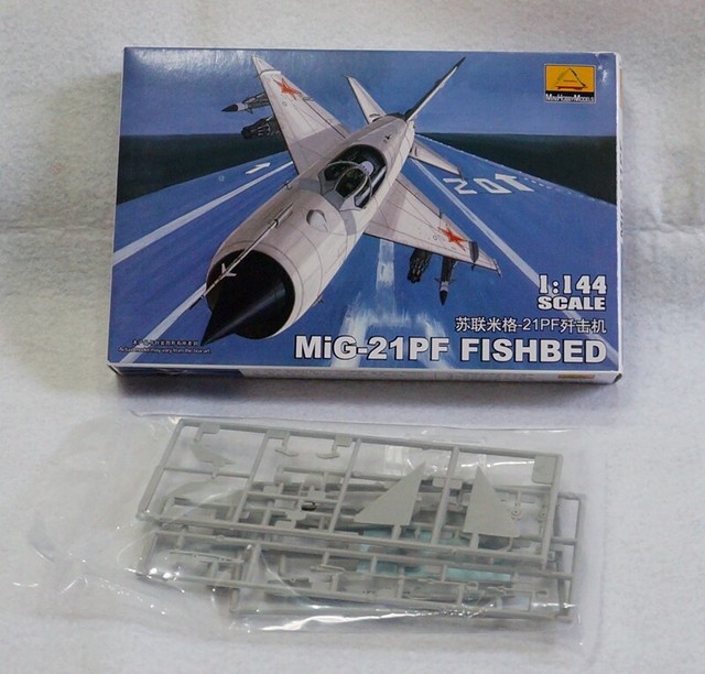 12pcs Aircraft Fighter Military Model Assemble Kit 1/144 Mig-21pf ...