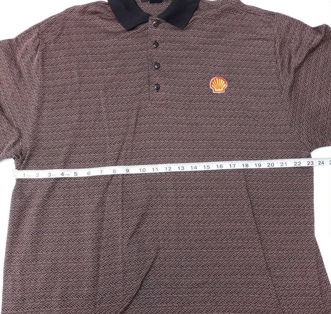 Vintage Shell Gas Station Embroidered Mens Polo Shirt… - Gem