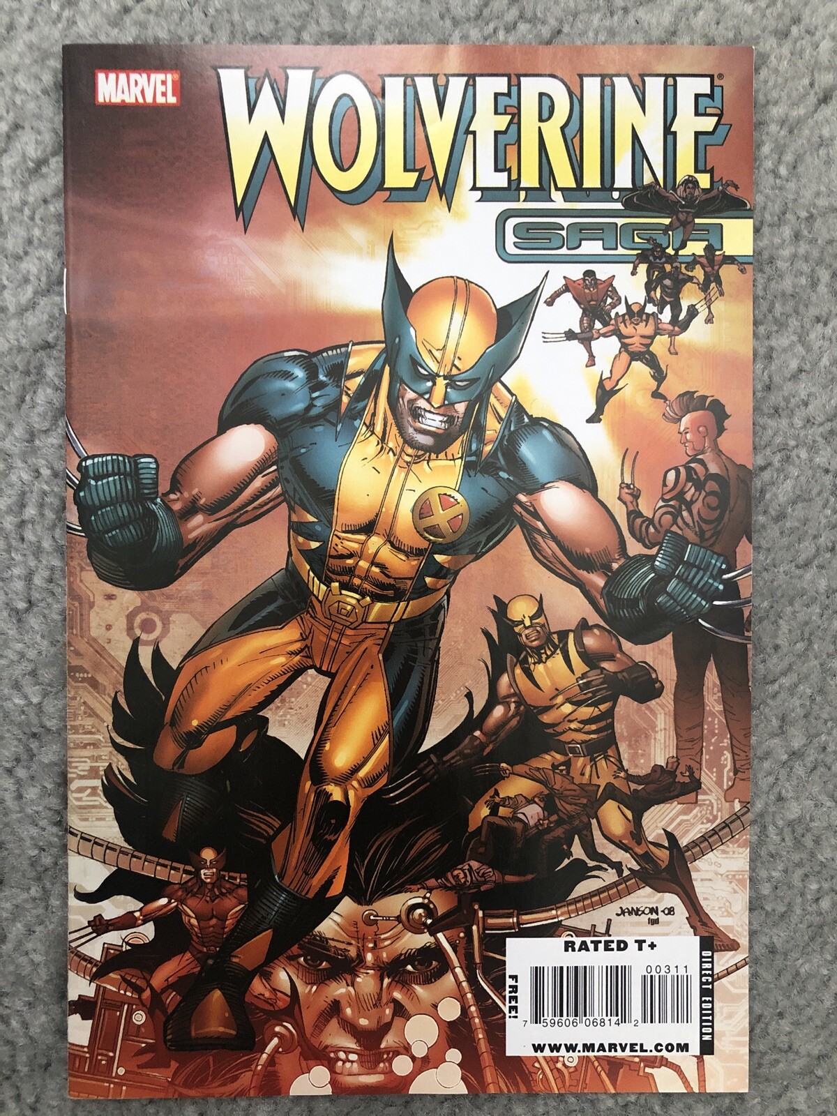 WOLVERINE SAGA MARVEL PROMO COMIC BOOK DIRECT EDITION NM CONDITION | eBay