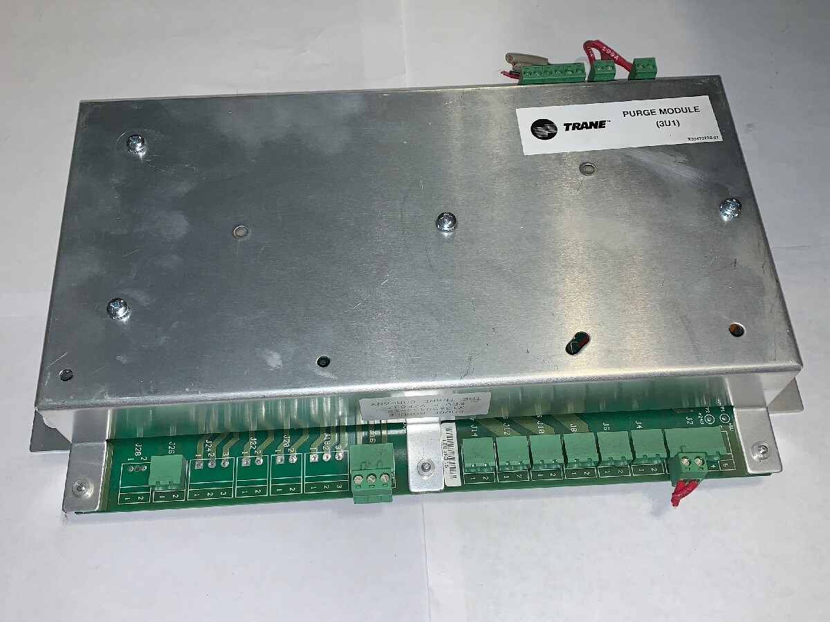 TRANE 3U1 PURGE MODULE MODEL/REVISION: X13650454-12 REV P | eBay