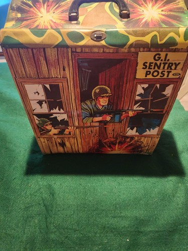 G.I. Sentry Post Carry Case GI Joe 1960s Ideal Vintage Accessory Case ...