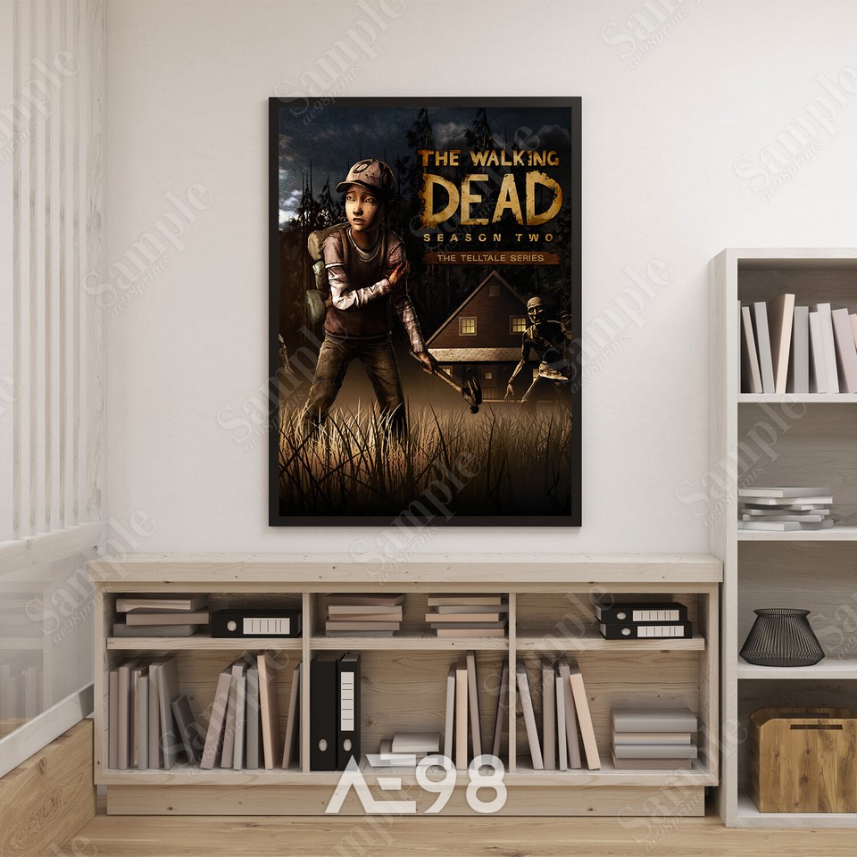 Telltale's The Walking Dead Posters Home Decor Wall Art Game Print A3 ...
