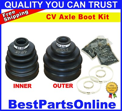 CV Axle Boot Kit for Suzuki XL-7 4WD 2002-2003 All Front Inner & Outer ...