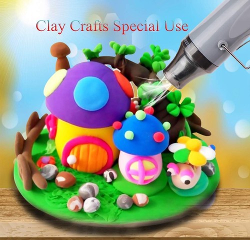 Heat Gun Upgraded to 662℉ Dual-Temperature Professional Heat Tool Mini ...