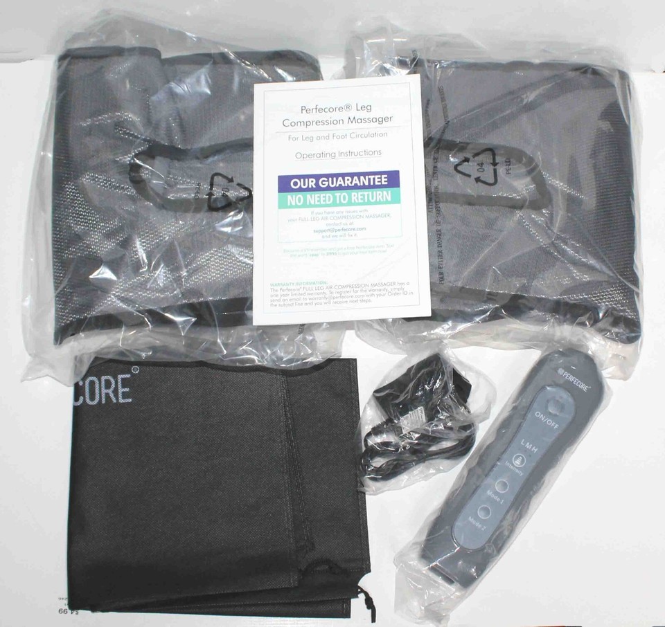 Perfecore Air Compression Foot & Calf Thigh Leg Circulation Massager Lymphedema | eBay