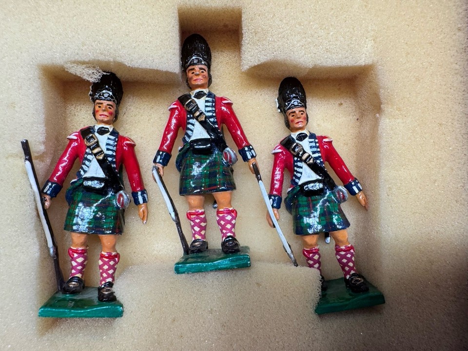 Union Jack: Boxed Set - Scottish Highlanders, c1750. Finely Detailed | eBay