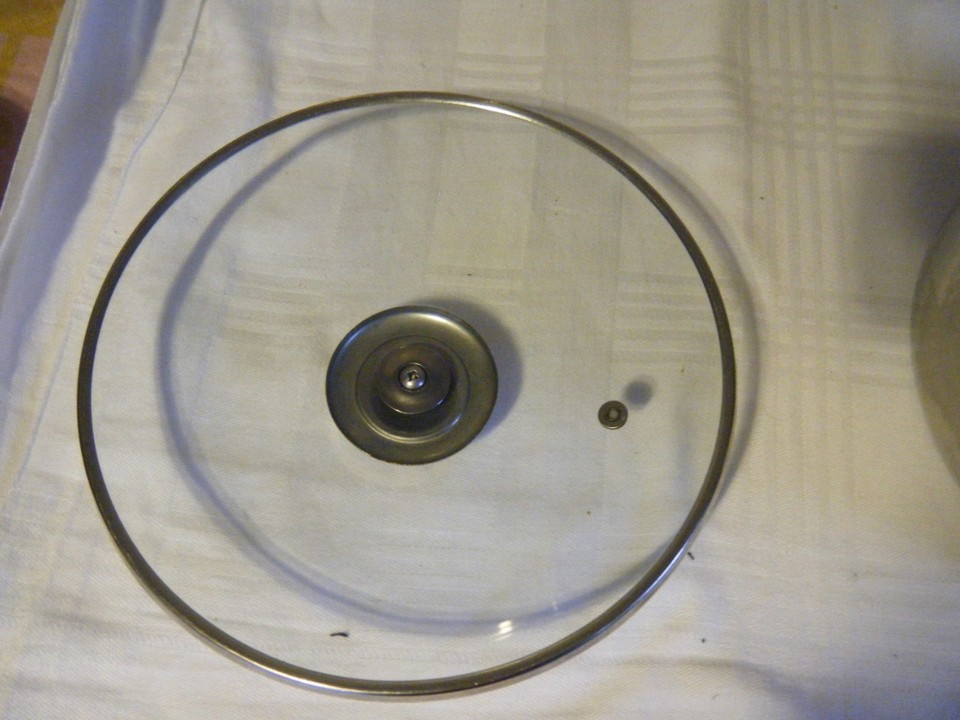 2 Handle Cooking Pot Stainless Steel by Home Cookware. with Glass Lid ...