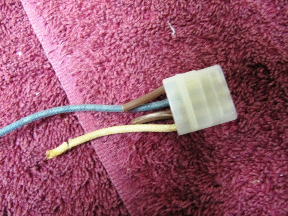 AMP-LOK TURNTABLE Power Plug CONNECTOR not MOLEX GARRARD DUAL ELAC VoM ...