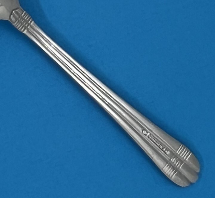 DON DOF2 GLOSSY 18-8 STAINLESS FLATWARE RIBBED BANDS TEASPOON 6-1/4" | eBay