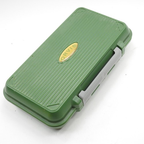 Orvis Fly Box. Green. W/ Flies. | eBay