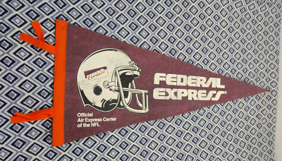 Vintage Fedex FEREDRAL EXPRESS Pennant Logo NFL | eBay