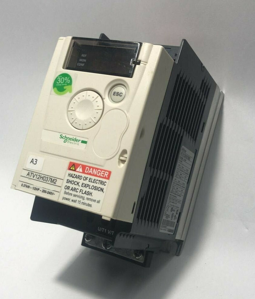 Schneider Electric Altivar ATV12H037M2 Motor AC Drive 0.5HP, 230v ...