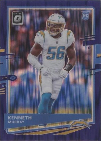 2020 Panini Donruss Optic - Rookies Purple Shock Prizm #116 Kenneth ...