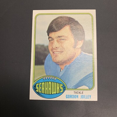 1976 Topps Gordon Jolley # 242,Seattle Seahawks Football Card NFL | eBay