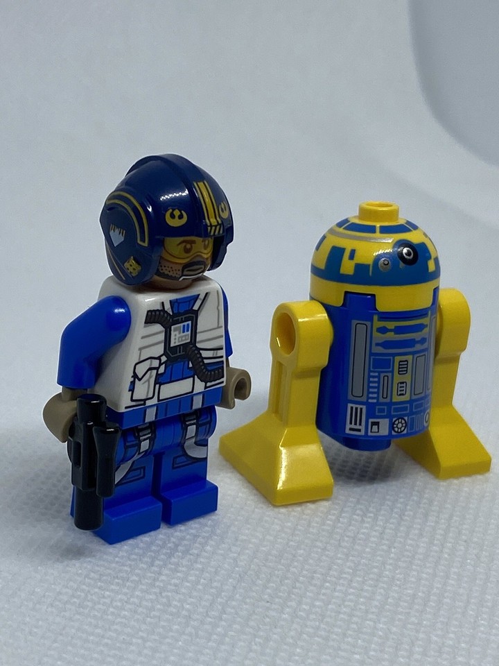 Lego Star Wars Captain Porter And Republic Astromech Droid Minifigures ...