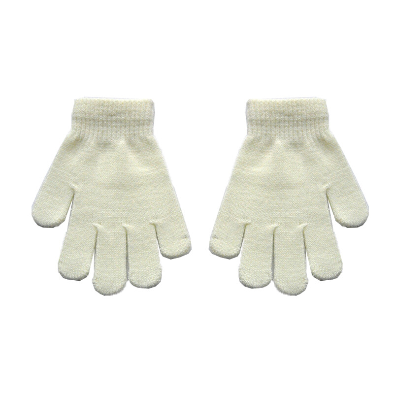 Children Warm Magic Gloves 1/2 Pairs Winter Stretch Gloves Boy Girls ...
