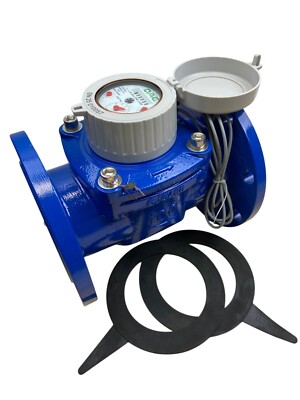 DAE WP-400n 4″ Lead Free Woltmann Helix Water Meter, Pulse Output ...