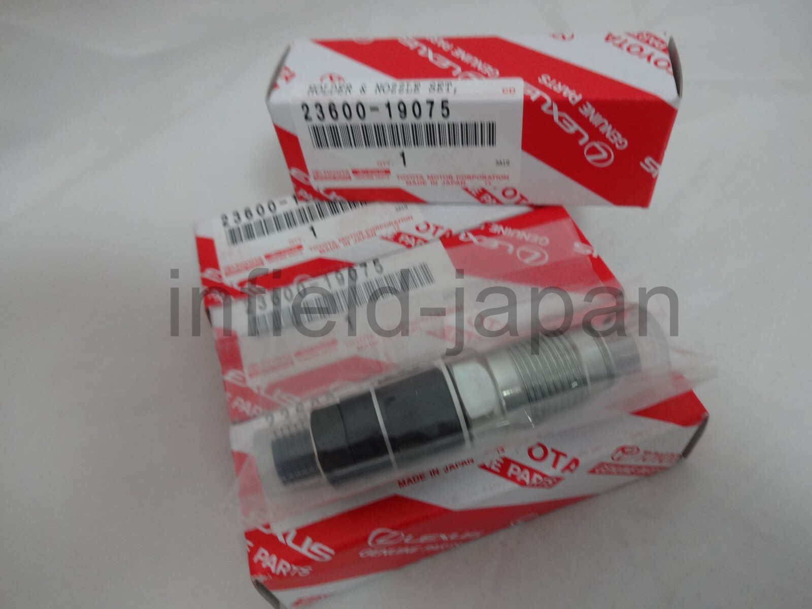 Genuine Toyota Holder & Nozzle SET, Nozzle 23600-19075 x4 F/S | eBay