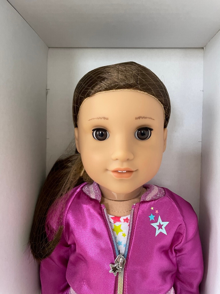 New American Girl #68 Truly Me Doll Brown Eyes & Brown Long Straight ...
