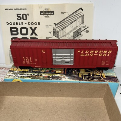 ATHEARN K.C.S SIDE BRACED 50' PD BOX CAR #1346 | eBay