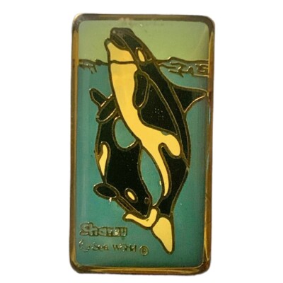 Vintage SeaWorld Shamu Orca Souvenir Pin | eBay