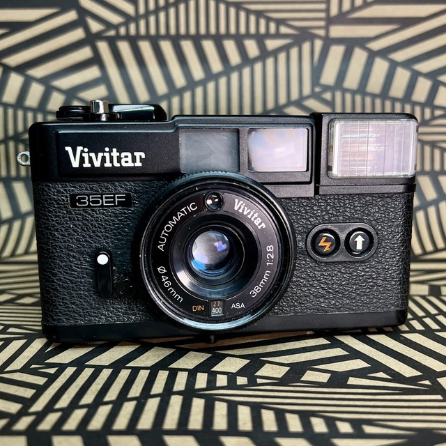 Vivitar 35EF Point and Shoot 35mm Film Camera with 38mm F2.8 Lens ...