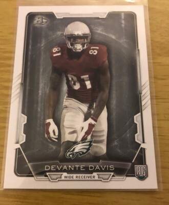 Devante Davis 2015 Bowman Rookie Card + 5 Bonus Cards! | eBay