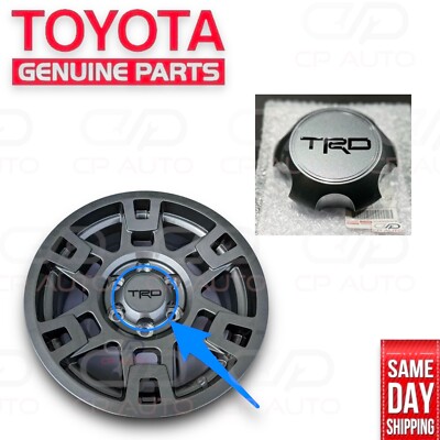 15 - 24 TOYOTA 4RUNNER 17 INCH TRD GUNMETAL GRAY CENTER WHEEL RIM CAP ...