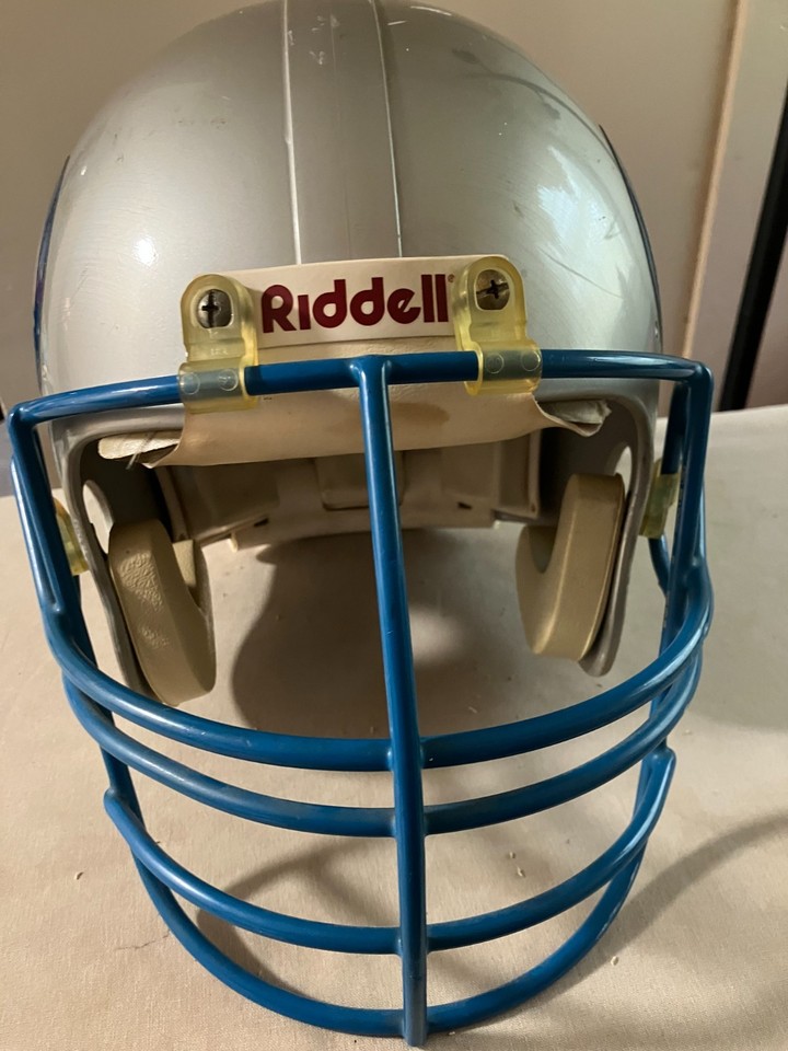 VINTAGE 1989 Seattle Seahawks Riddell VSR-1 Football Game Used Helmet ...