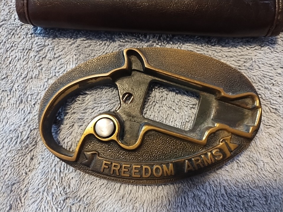 Freedom Arms Mini Revolver Belt Buckle With Pouch | eBay