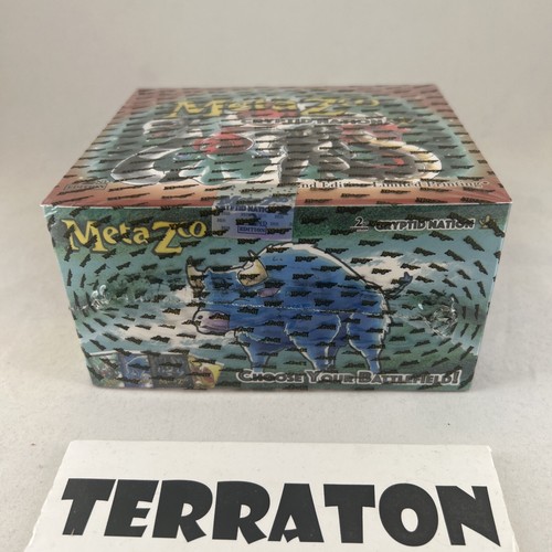 MetaZoo Factory Sealed Booster Box Cryptid Nation 2nd Second Edition ...