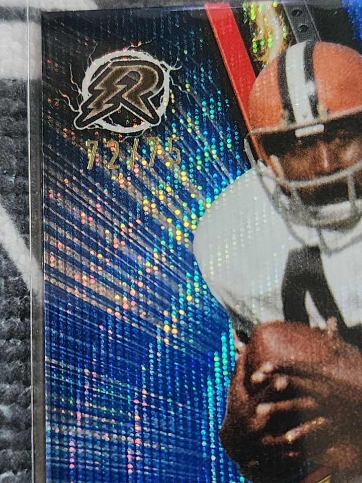 2023 Topps Composite Leroy Kelly AUTO RESURGENCE Blue Surge Refractor ...