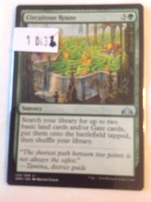 Circuitous Route Magic Card Guilds Of Ravnice M | eBay Australia