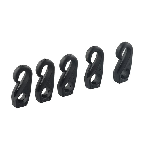 High quality black nylon bungee cord snap hooks for kayak canoe boat ...