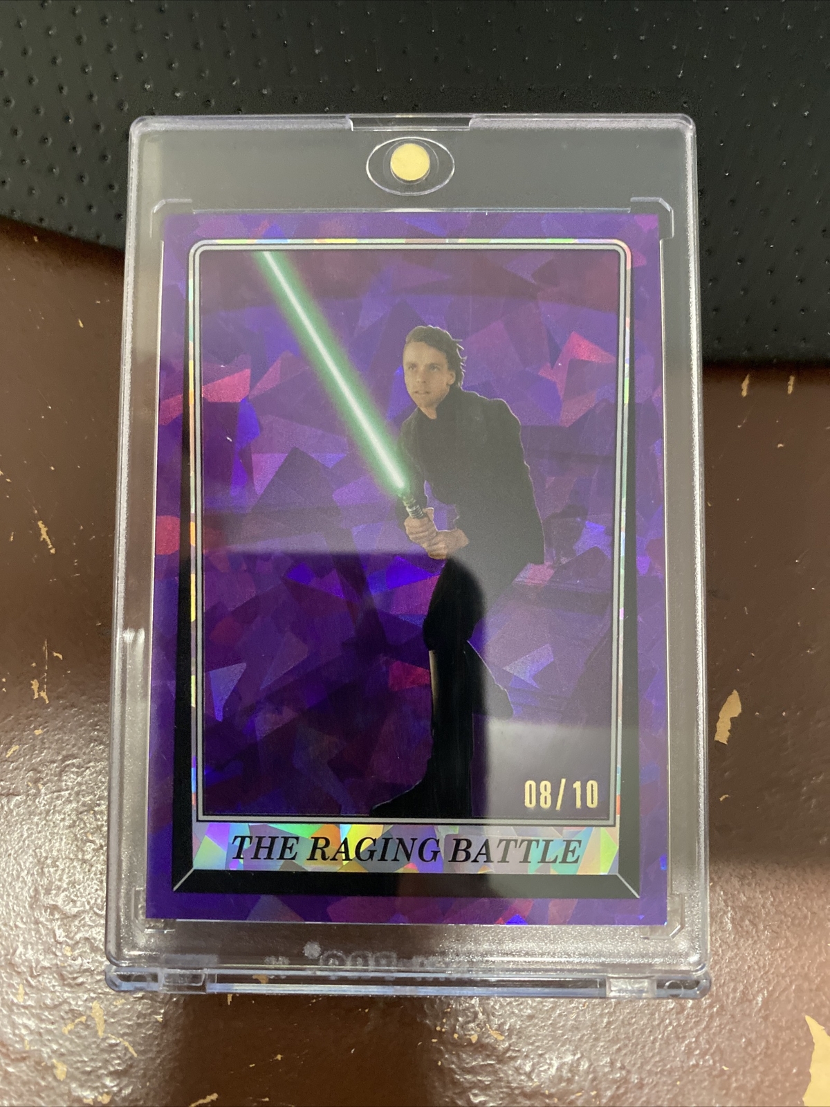 2023 TOPPS CHROME SAPPHIRE STAR WARS ROTJ #51 Purple Luke The Raging ...