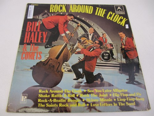 BILL HALEY & THE COMETS ROCK AROUND THE CLOCK SRA VINYL RECORD LP 021 ...
