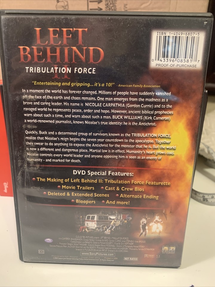 Left Behind II: Tribulation Force (DVD, 2004) S29 43396085817 | eBay